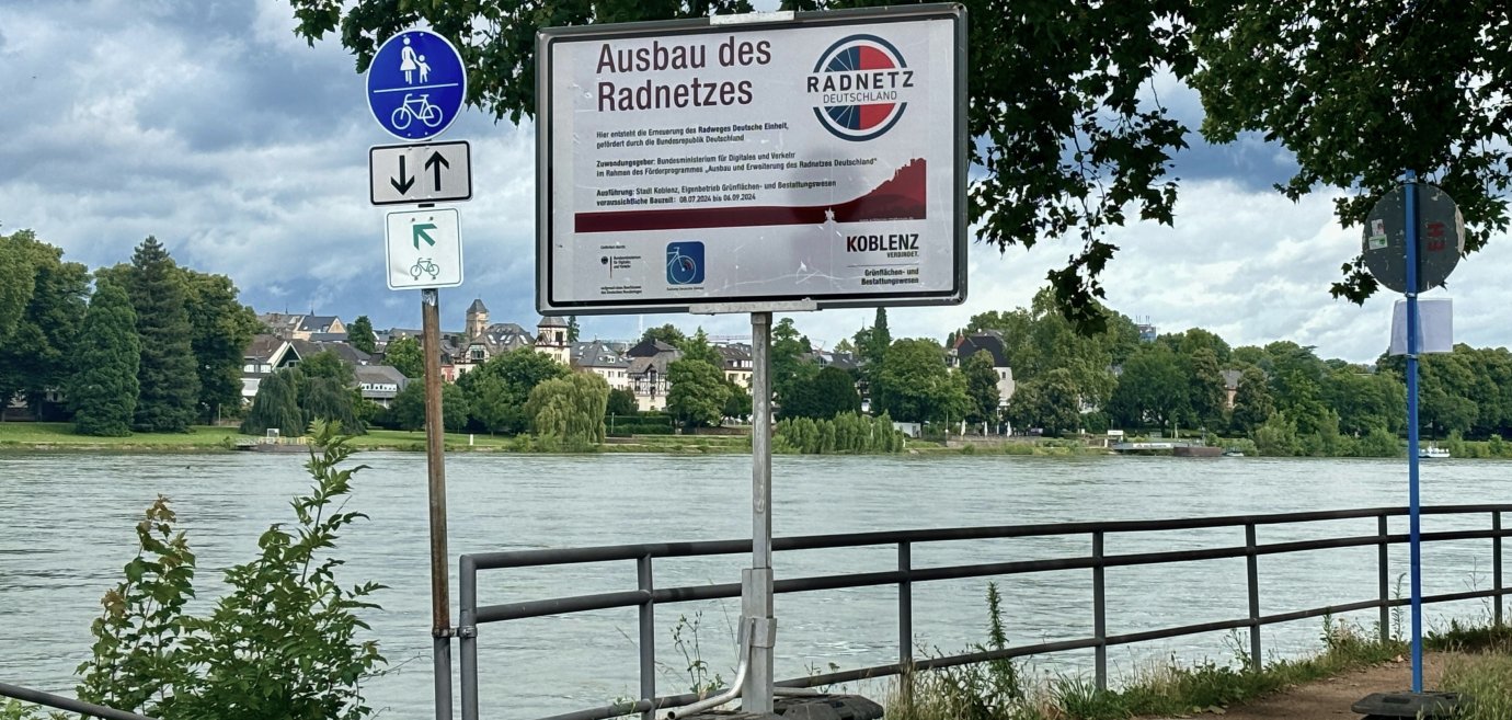 Erneuerung des Leinpfads in Pfaffendorf beginnt | Stadt Koblenz